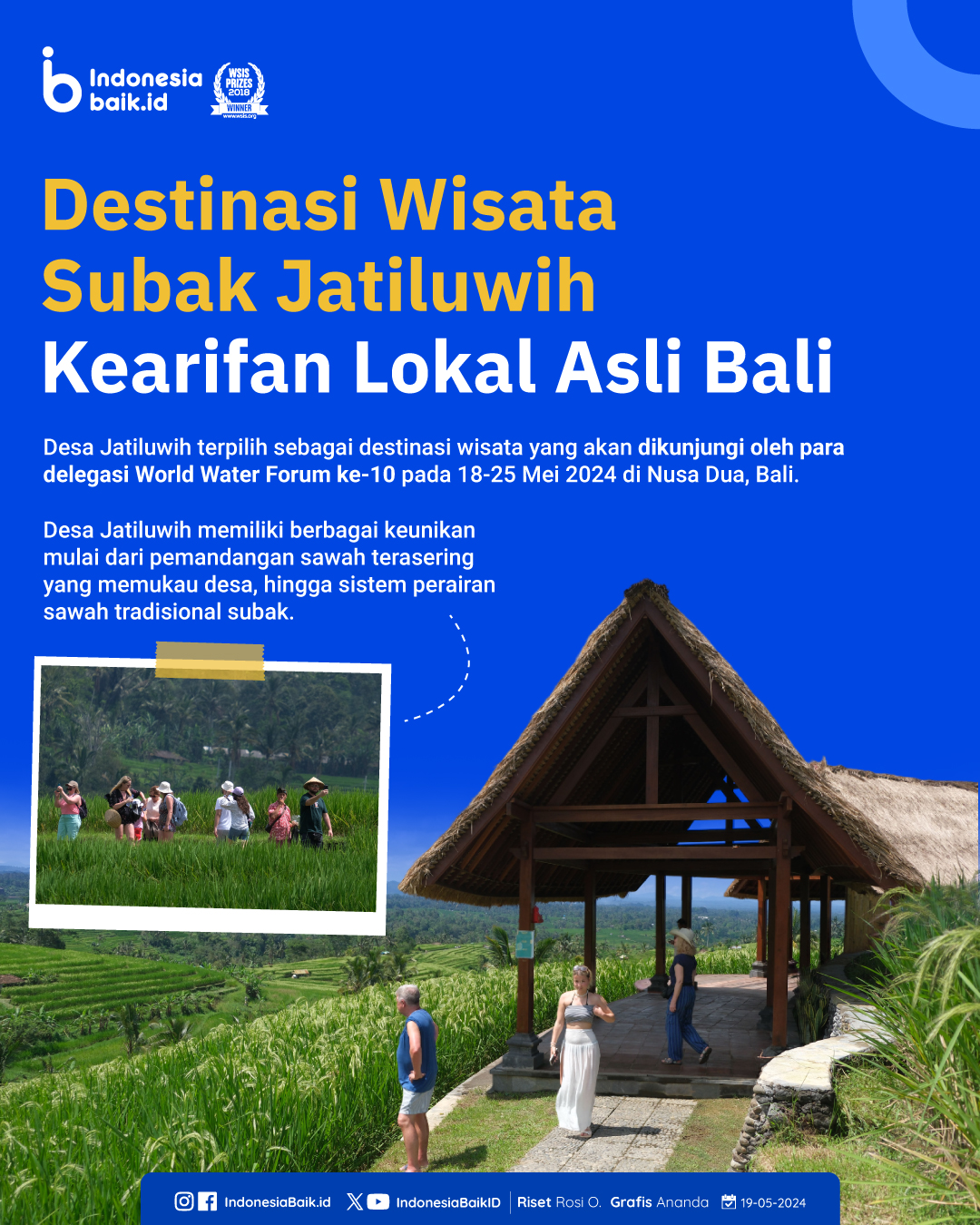 Destinasi Wisata Subak Jatiluwih Kearifan Lokal Asli Bali – KOMBI.ID