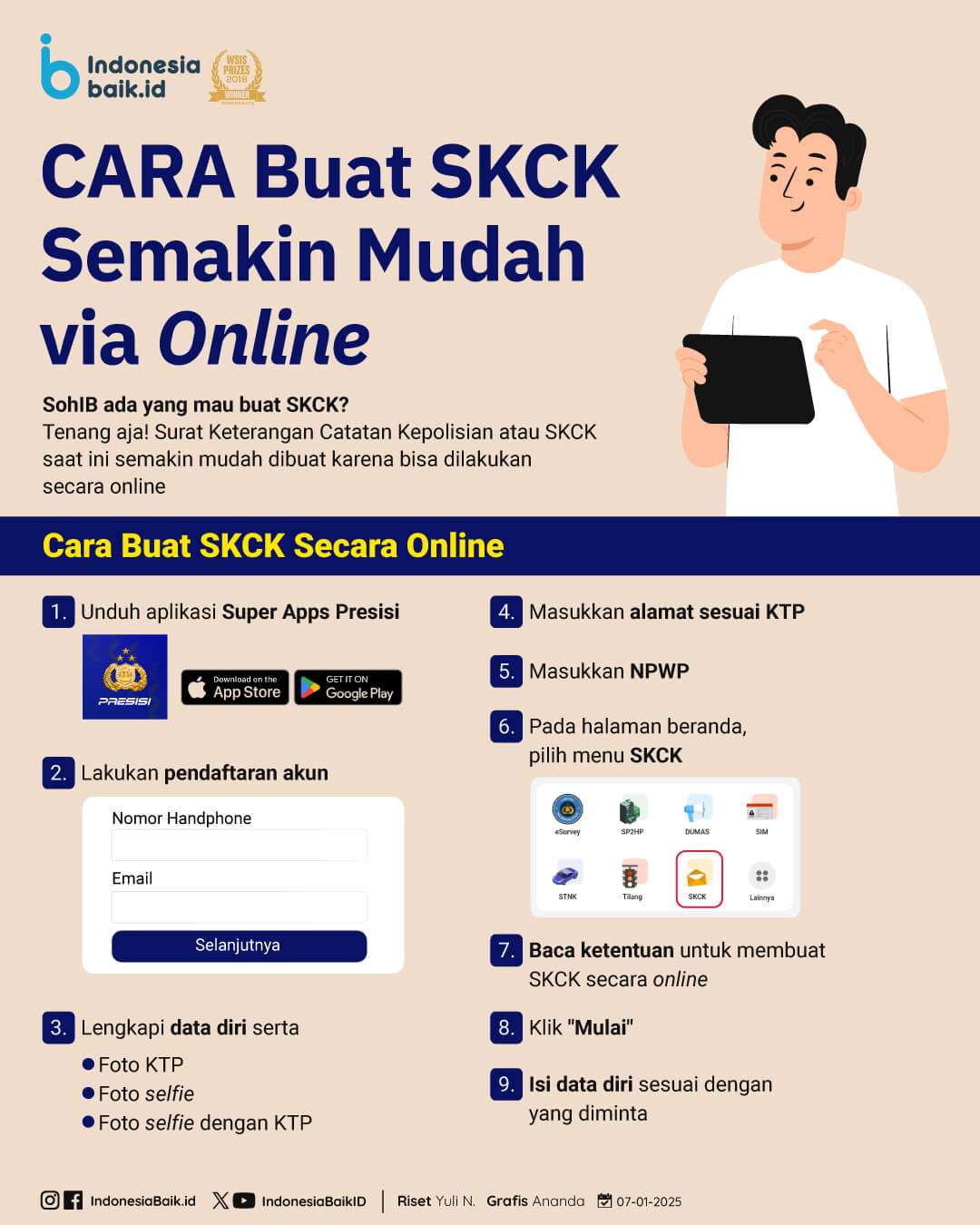 CARA Buat SKCK Semakin Mudah via Online – KOMBI.ID