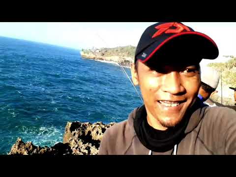 Keseruan mancing karangan di Sedahan Gunung Kidul bersama teman-teman Komunitas Mancing Laut ...