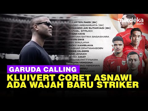 Garuda Calling! Daftar Pemain Timnas Dipanggil Kluivert Lawan Australia ...