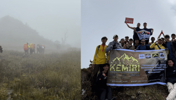 Mendaki Gunung Kemiri, Salah Satu Puncak di Pegunungan Taman Nasional ...