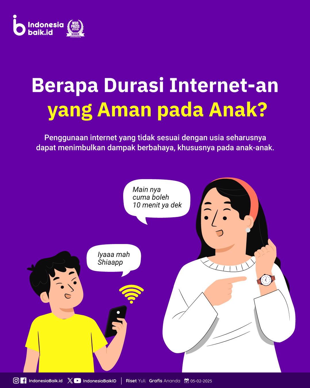Berapa Durasi Internet-an yang Aman pada Anak? – KOMBI.ID