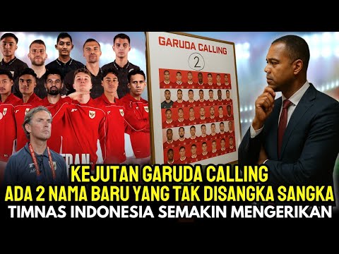 RESMI GARUDA CALLING! Inilah Daftar 32 Nama Yang di Panggil Patrick ...
