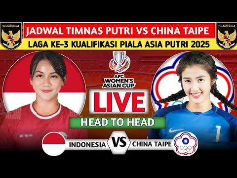 INDONESIA WAJIB MENANG LIVE INDOSIAR JADWAL TIMNAS PUTRI INDONESIA VS ...