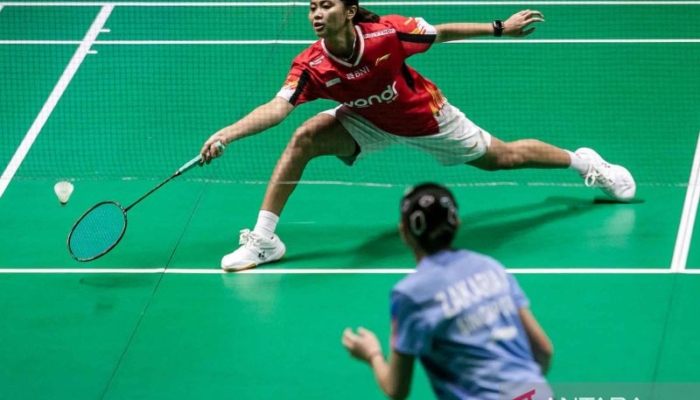 Wondr Badminton Junior: Indonesia menang atas Singapura dengan skor 110 ...
