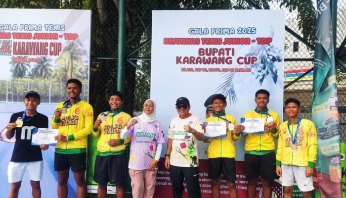 Kejurnas Tenis Junior di Karawang gelar 22 kategori pertandingan – KOMBI.ID