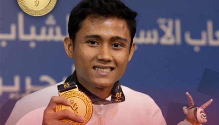 Pesilat Winata persembahkan emas untuk Indonesia di AYG Bahrain 2025 ...