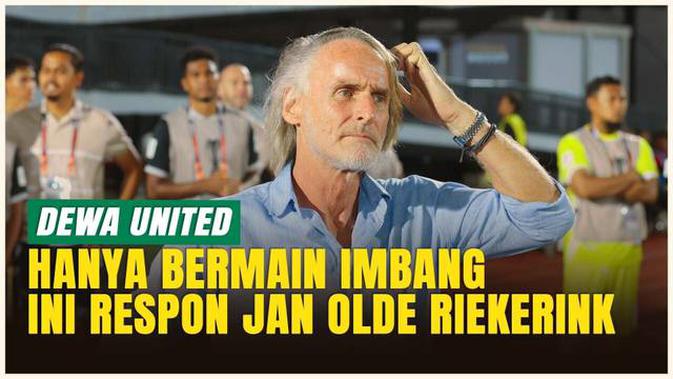 Komentar Jan Olde Riekerink Usai Dewa United Ditahan Imbang Phnom Penh ...