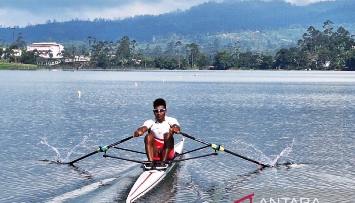 Tim rowing Indonesia aklimatisasi di Karawang sebelum SEA Games 2025 ...