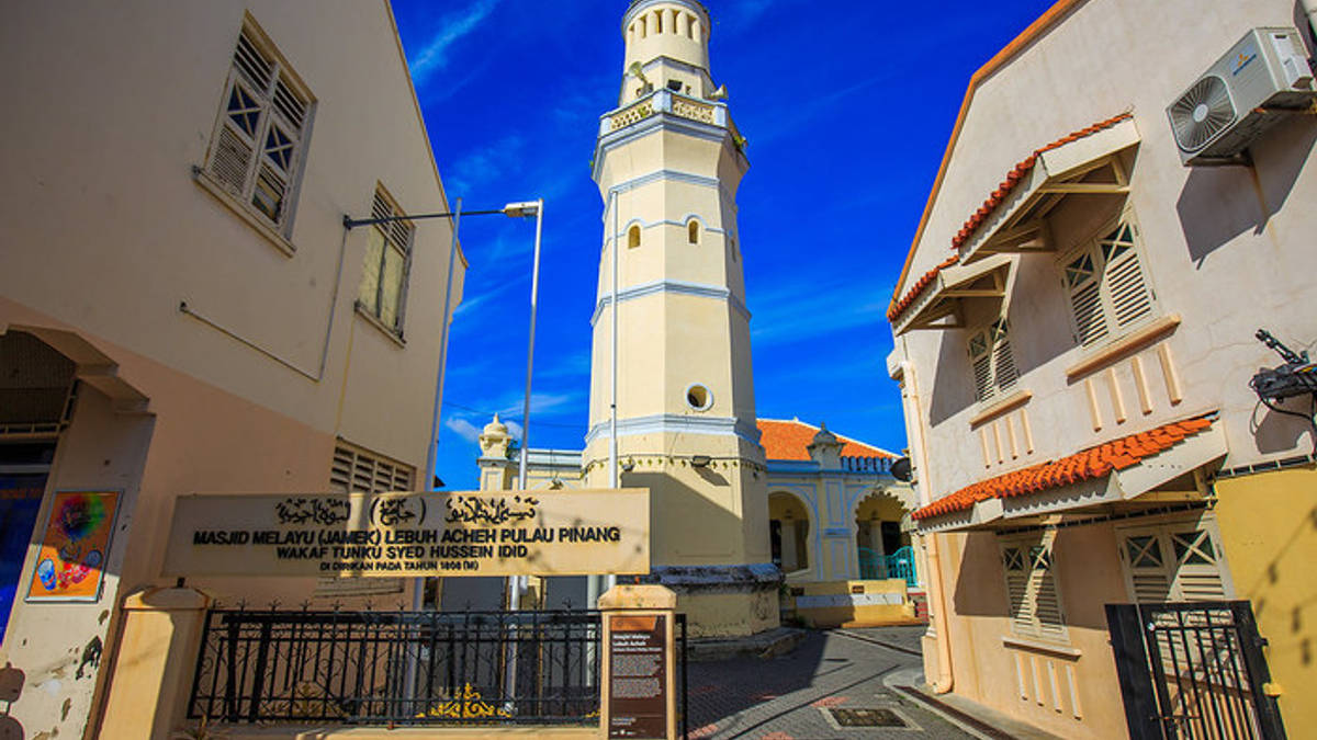 Masjid Melayu Lebuh Acheh, Masjid yang Diwakafkan oleh Saudagar Asal ...