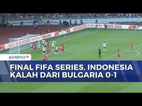 Timnas Indonesia Kalah 0-1 dari Bulgaria di Final FIFA Series 2026 ...